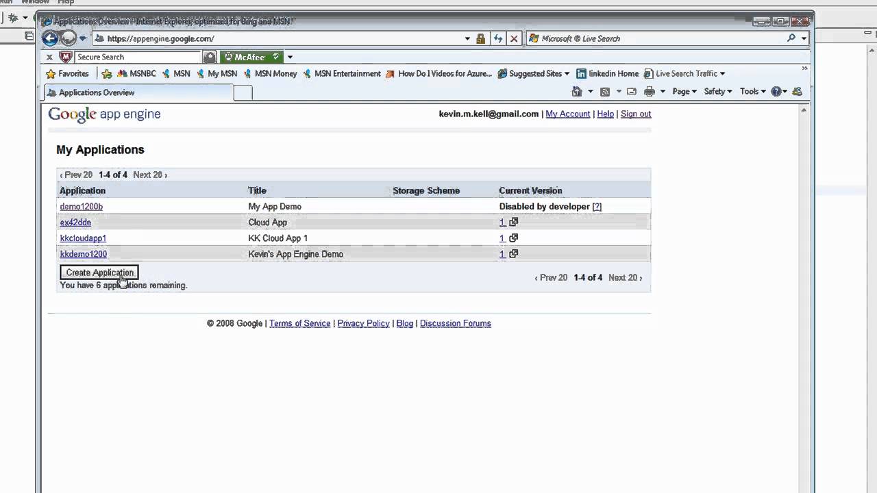 Google App Engine Deployment